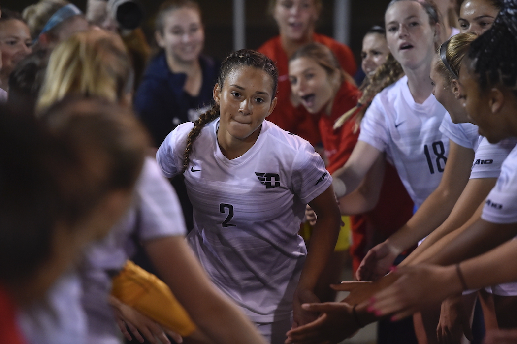 UD Soccer Player Alexis Goins Thrives in Her First Season – Flyer News ...